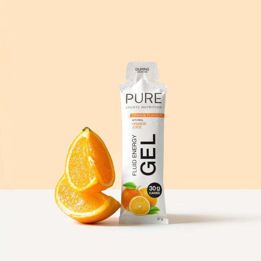 PURE Fluid Energy Gel - Orange – PURE Sports Nutrition Australia