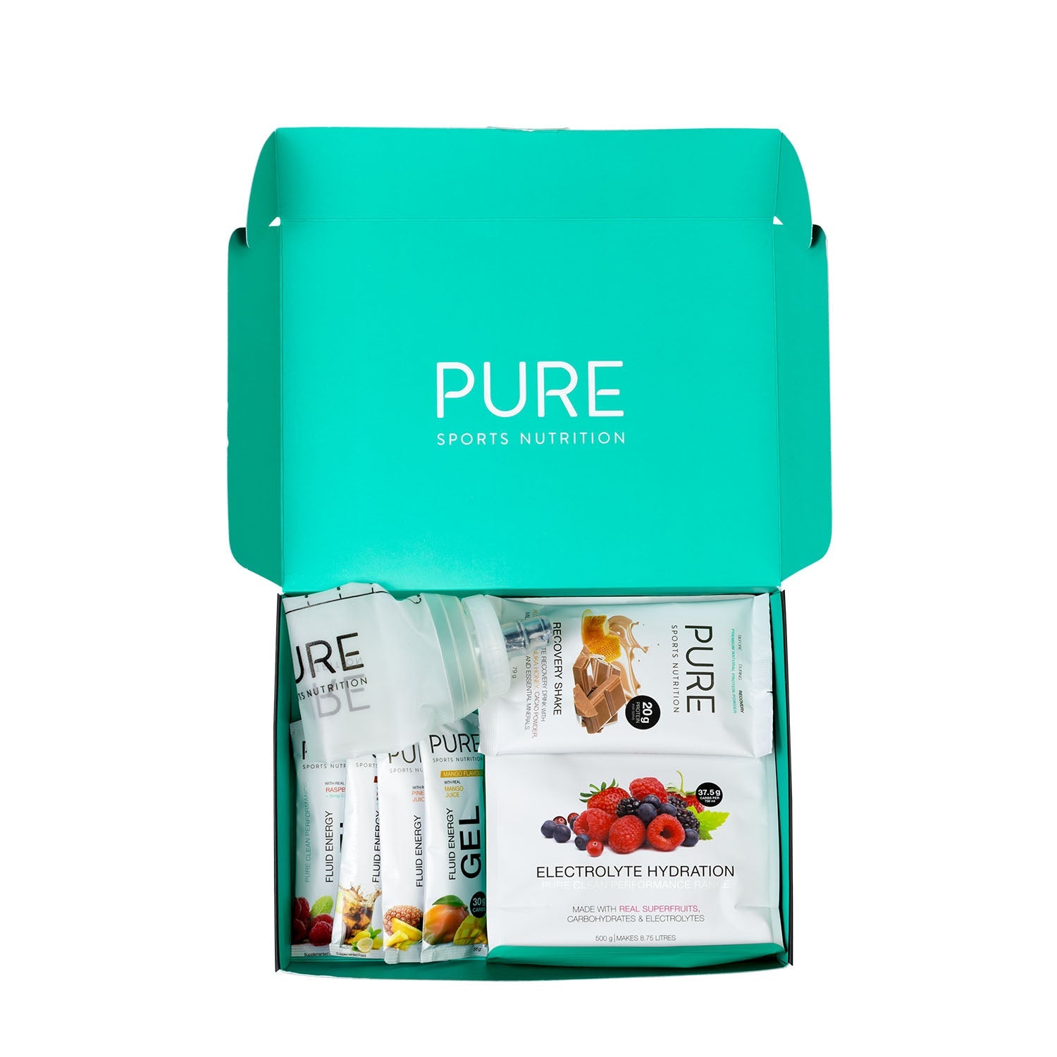 PURE Core Nutrition Pack - Hydration / Energy / Recovery – PURE Sports ...