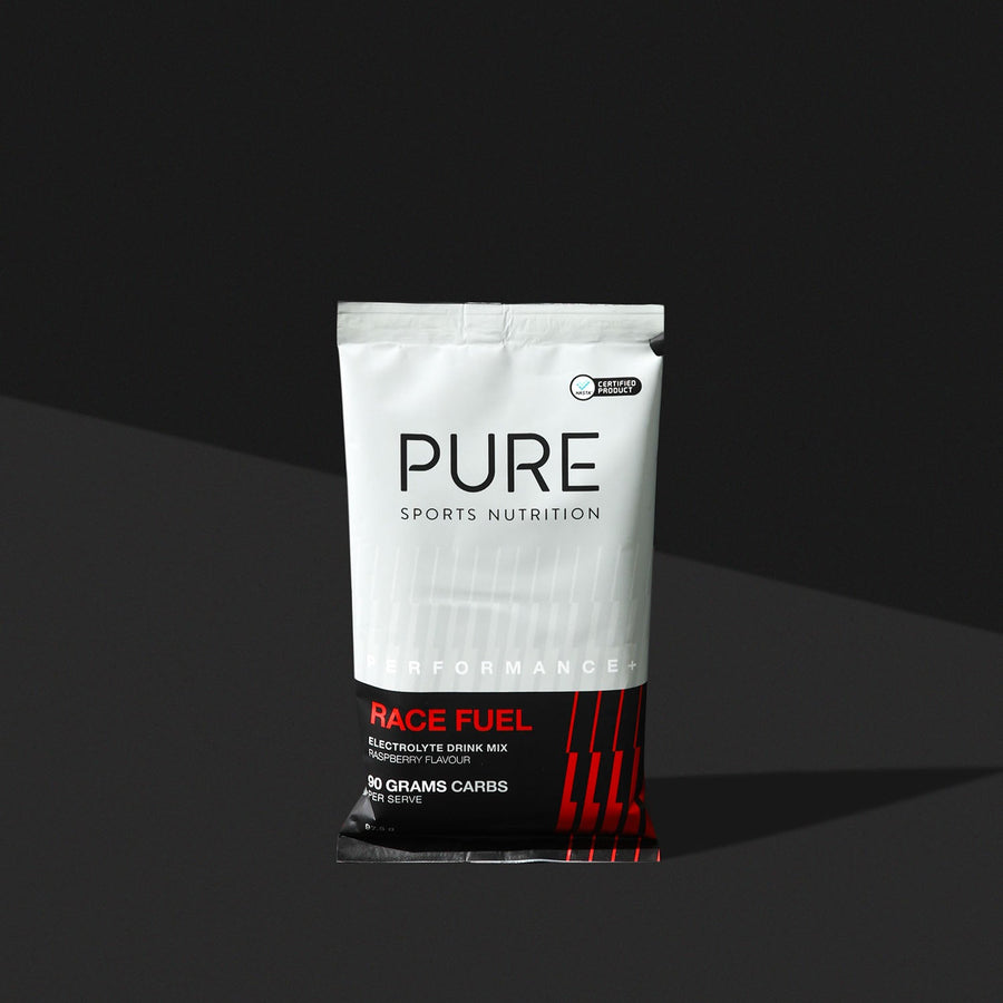 PURE Performance + Race Fuel - Raspberry – PURE Sports Nutrition Australia